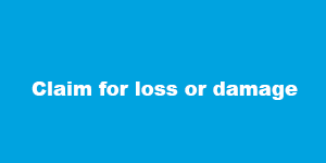 Making a claim for loss, damage or reimbursement | Icon Water